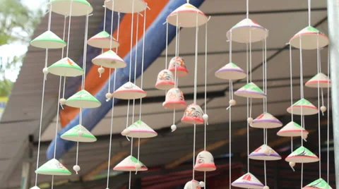 Buddhist Wind Chimes Stock Footage ~ Royalty Free Stock Videos | Pond5