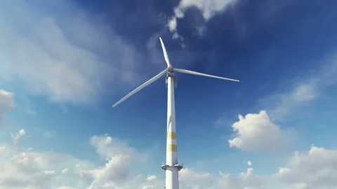 Wind Energy Animation Stock Video Footage | Royalty Free Wind Energy ...