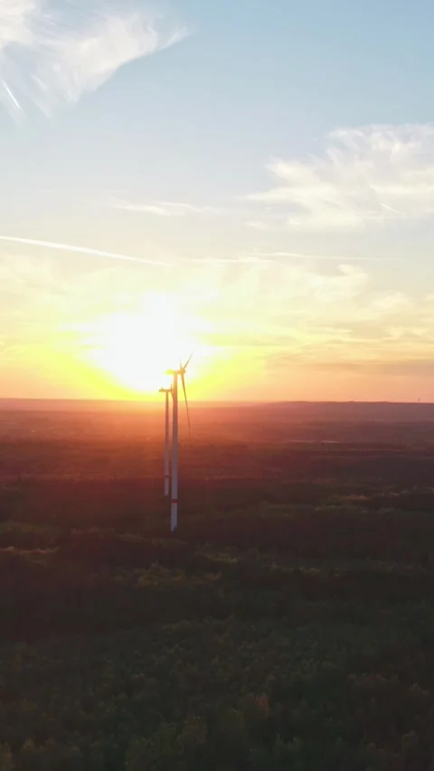 Wind Power Turbine. Windmill, Energy Pro... | Stock Video | Pond5