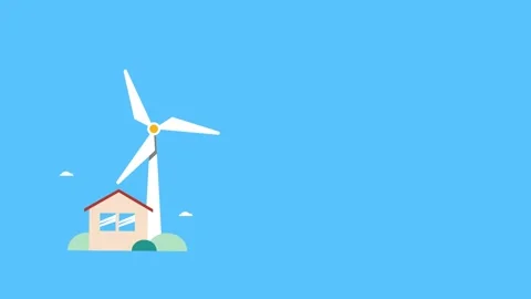 Renewable Energy Animation Stock Video Footage | Royalty Free Renewable ...