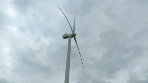 wind turbine medium view sustainable ene... | Stock Video | Pond5