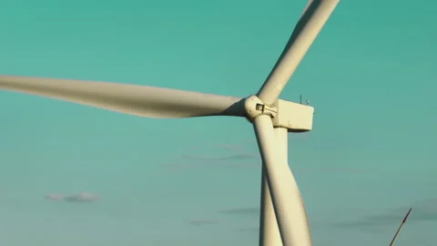 Wind turbines moving | Stock Video | Pond5