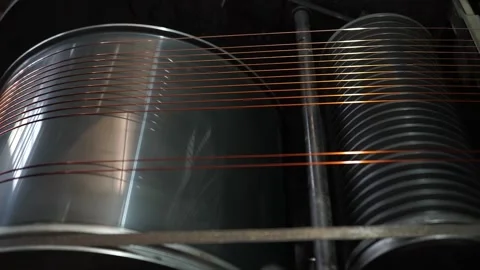 Winding Wire Coating Insulation, Enamele... | Stock Video | Pond5
