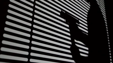 Window Shadow Silhouette of Man Loading ... | Stock Video | Pond5