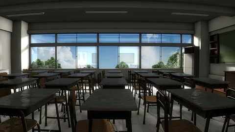 Classroom Window Stock Videos – Royalty-Free HD & 4K Videos