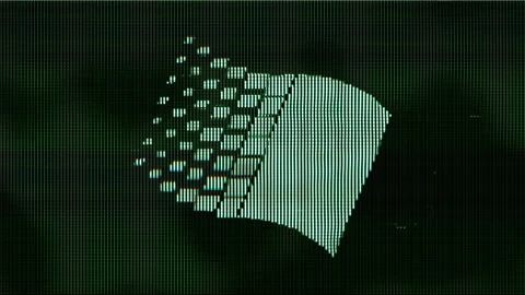 Windows Logo Pixel Screen Animation. Fut... | Stock Video | Pond5