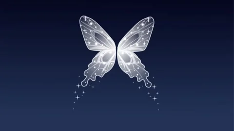 wings background and 2d animation | Stock Video | Pond5