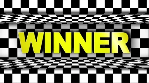 WINNER Text Animation, Rendering, Backgr... | Stock Video | Pond5