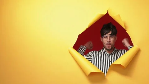 winner yes excited man in breakthrough p... | Stock Video | Pond5