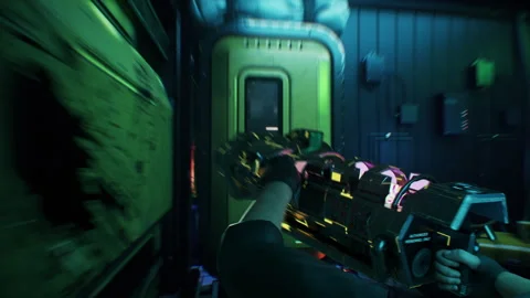 Winning the computer level by killing th... | Stock Video | Pond5