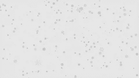 Winter Animation with Alpha. Snowfall on... | Stock Video | Pond5