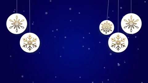 Winter falling snow Loop Animation backg... | Stock Video | Pond5