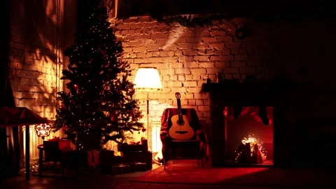 Christmas Fireplace Loop Stock Videos – Royalty-Free HD & 4K Videos
