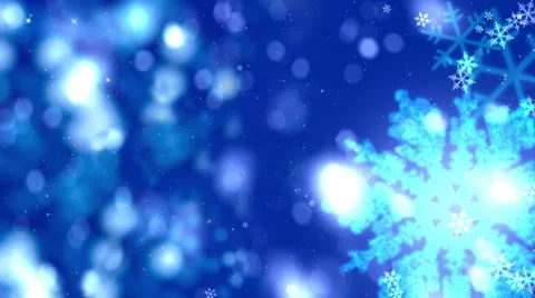 Winter Night Background Loop | Stock Video | Pond5