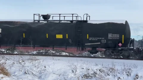 Railroad Winter Scenes Stock Videos – Royalty-Free HD & 4K Videos | Pond5