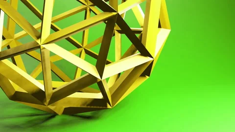 Wireframe sphere rotating in the air bac... | Stock Video | Pond5
