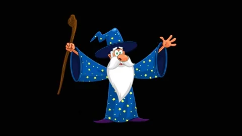 Wizard Cartoon Stock Videos – Royalty-Free HD & 4K Videos | Pond5