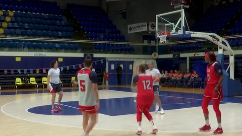 WNBA all-time leading scorer, six-time O... | Stock Video | Pond5