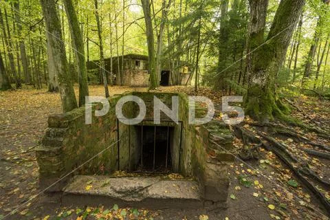 Wolf's Lair, Adolf Hitler's Bunker in Poland. First Eastern Front ...