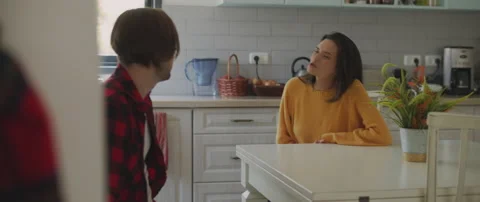 Woman accusing her boyfriend of cheating... | Stock Video | Pond5