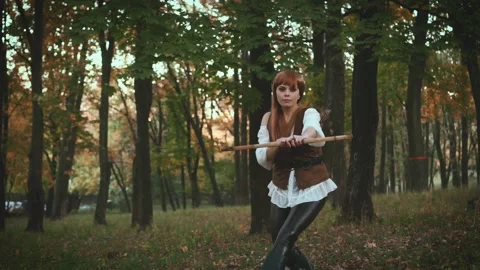 Girl Huntwr Stock Videos – Royalty-Free HD & 4K Videos