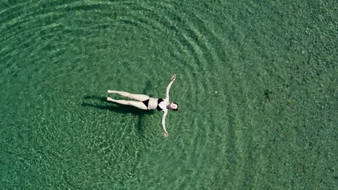 Bikini Ocean Lake Stock Footage ~ Royalty Free Stock Videos | Pond5