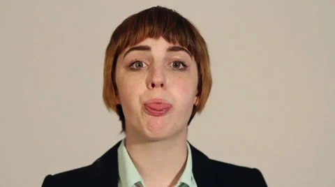 Blowing A Raspberry Stock Footage ~ Royalty Free Stock Videos | Pond5