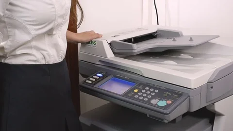 Photocopy Machine Stock Footage ~ Royalty Free Stock Videos | Pond5