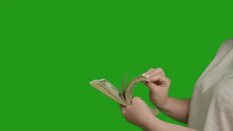 Green Screen Money Stacks Stock Video Footage | Royalty Free Green ...
