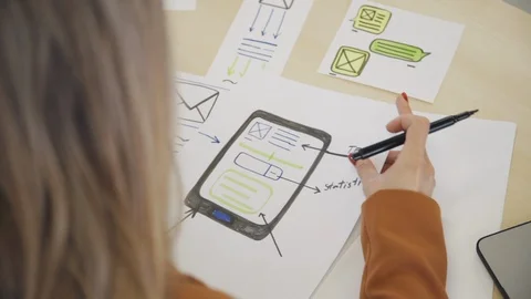 Mobile App Prototype Stock Video Footage | Royalty Free Mobile App ...