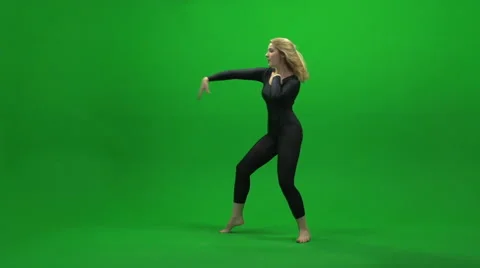 Woman Dancing Green Screen Stock Footage ~ Royalty Free Stock Videos ...