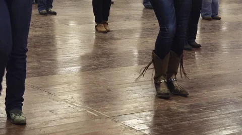 Line Dance Woman Stock Footage ~ Royalty Free Stock Videos | Pond5