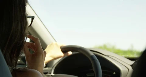 One Handed Driving Stock Videos – Royalty-Free HD & 4K Videos | Pond5