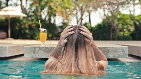 Woman Emerging From Water Stock Videos – Royalty-Free HD & 4K Videos