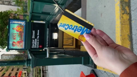 Metrocard Stock Video Footage | Royalty Free Metrocard Videos | Pond5