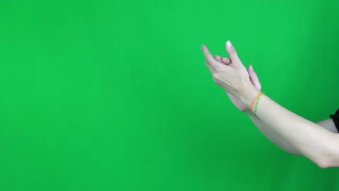 Woman hands arms clapping applause bravo... | Stock Video | Pond5