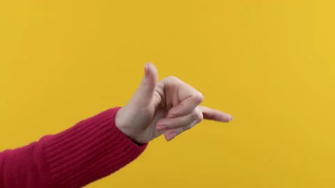 Woman hands showing classic shaka Hawaii... | Stock Video | Pond5