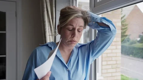 Hot Flushes Menopause Stock Video Footage | Royalty Free Hot Flushes ...