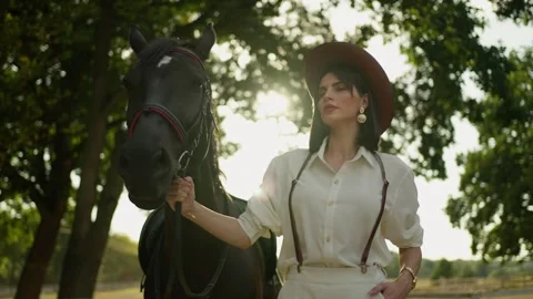 Woman Bridle Stock Videos – Royalty-Free HD & 4K Videos