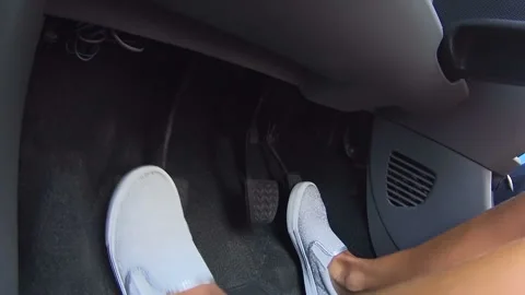 Woman Gas Pedal Stock Videos – Royalty-Free HD & 4K Videos | Pond5