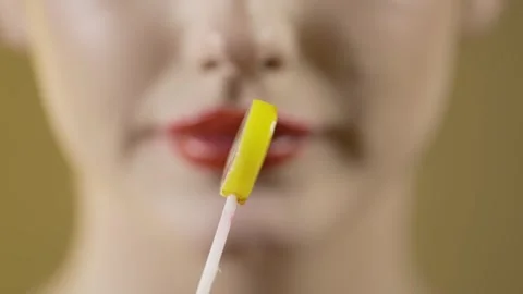 Woman Licking Popsicle Stock Videos – Royalty-Free HD & 4K Videos