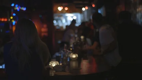 Crowded Bar Stock Footage ~ Royalty Free Stock Videos | Pond5