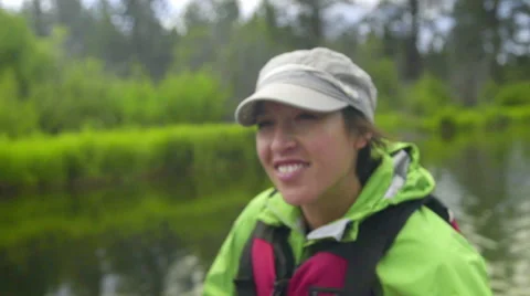 Woman Raft Stock Footage ~ Royalty Free Stock Videos | Pond5