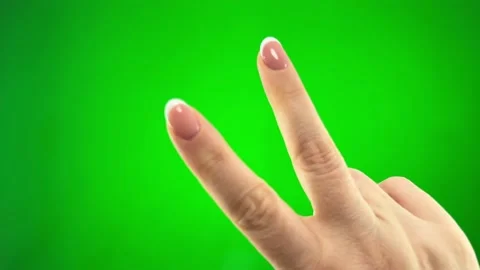 woman snaps her fingers in the frame wit... | Stock Video | Pond5