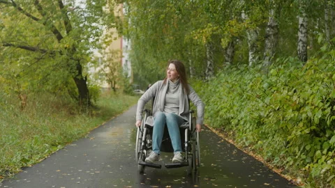 Woman with spinal cord injury undergoes ... | Stock Video | Pond5