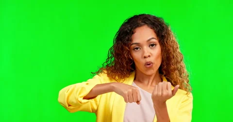 Green Screen Middle Finger Stock Footage ~ Royalty Free Stock Videos ...