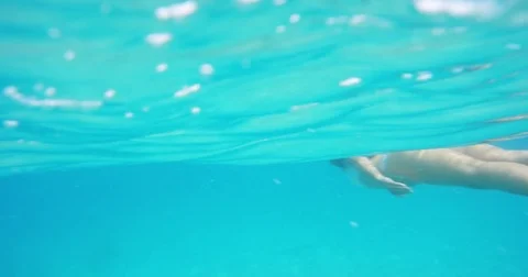 Woman Diving Down Stock Videos – Royalty-Free HD & 4K Videos | Pond5