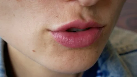 Woman Lips Talking Stock Videos – Royalty-Free HD & 4K Videos | Pond5