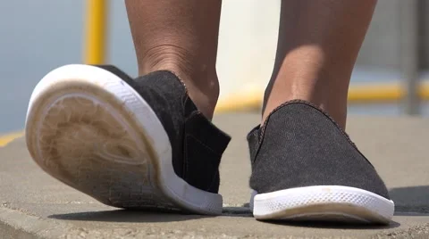 Woman Tapping Her Feet | Stock Video | Pond5