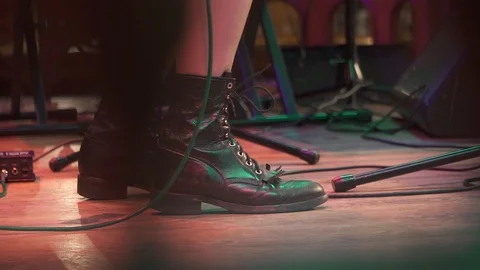 Woman Foot Tapping Stock Videos – Royalty-Free HD & 4K Videos